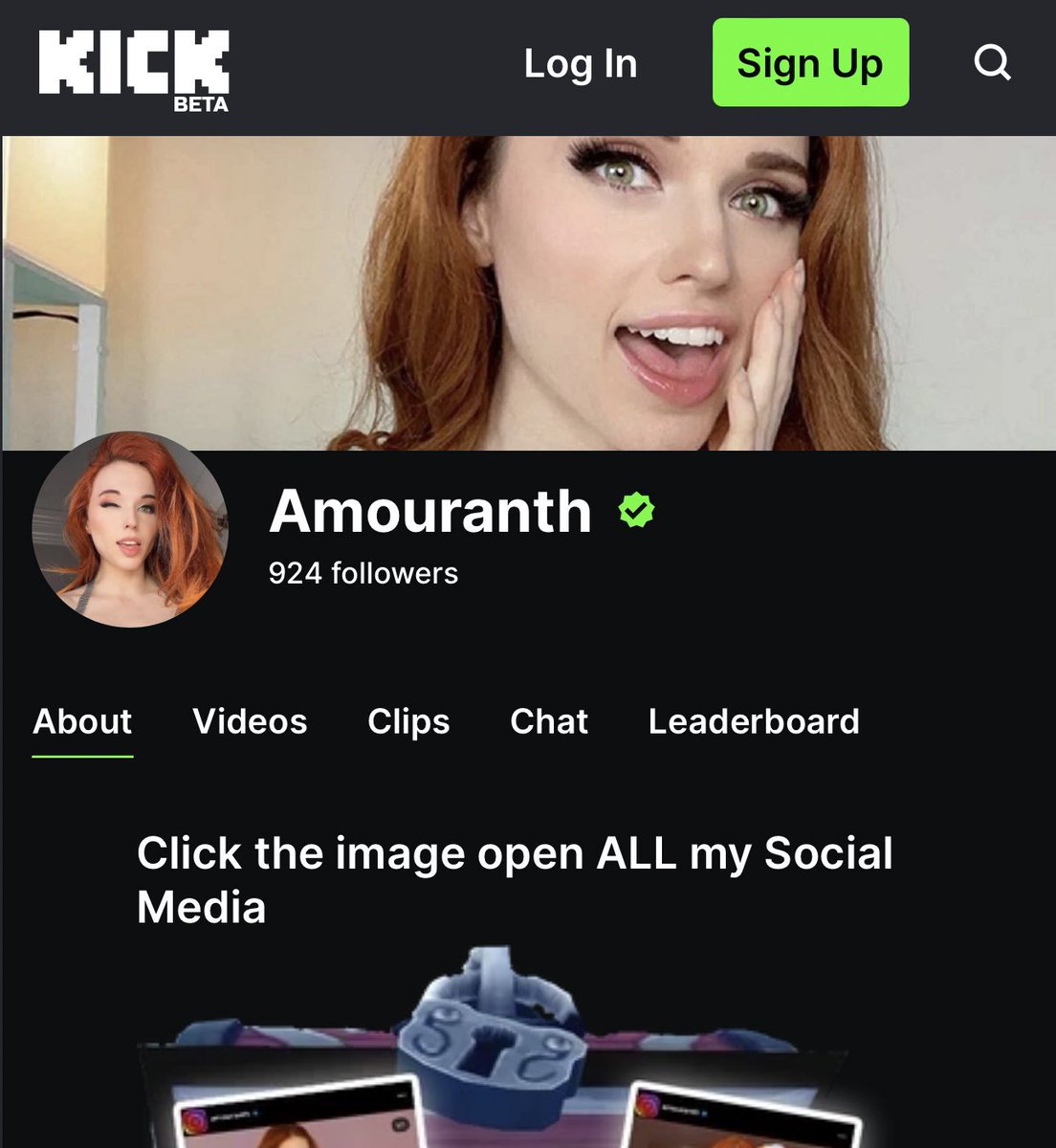 Malek_04 | Մալեք on Twitter: "RT @Dexerto: Amouranth is now on Kick"