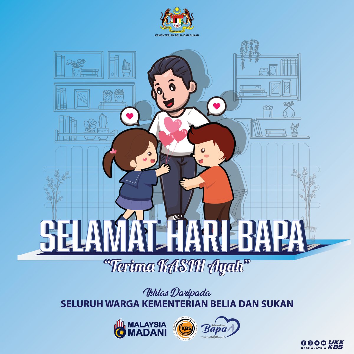 Kbsmalaysia On Twitter Warga Kbs Mengucapkan Selamat Hari Bapa Kepada