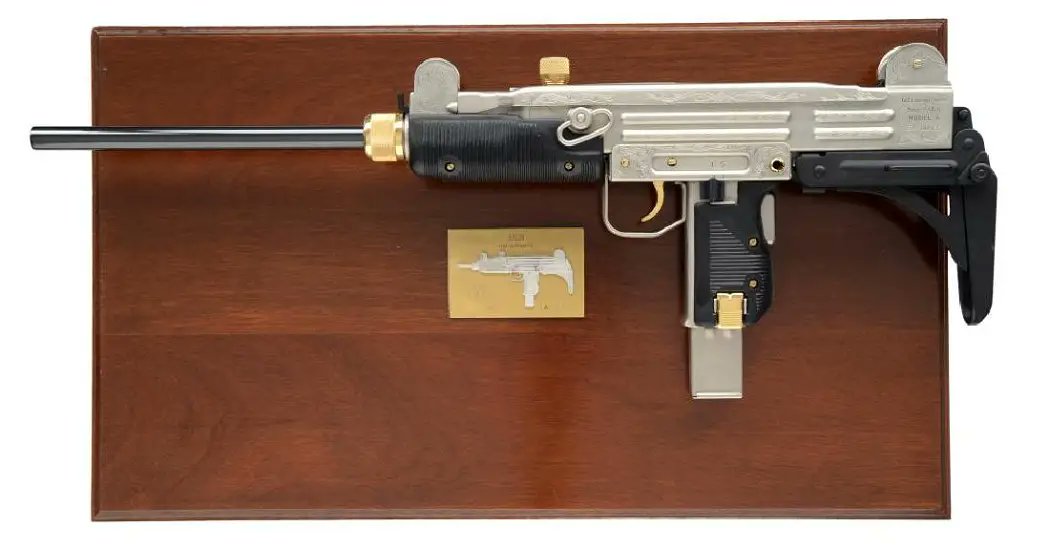 Gold Plated Uzi