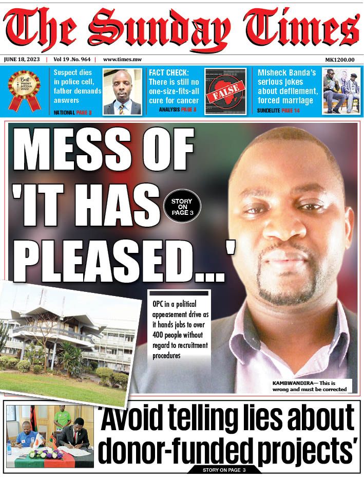 Times 360 Malawi On Twitter TheSundayTimes Front Page Office Of The times-360-malawi-on-twitter-thesundaytimes-front-page-office-of-the