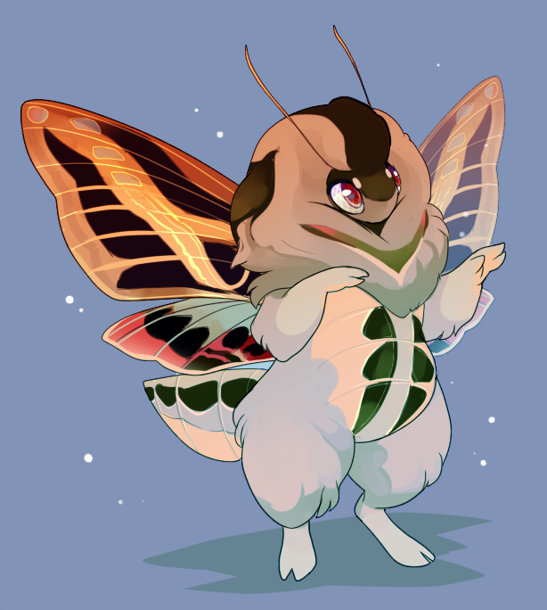 「Little Sphinx Moth Adopt They're 50 USD」|Kieran 🔜 FWAのイラスト