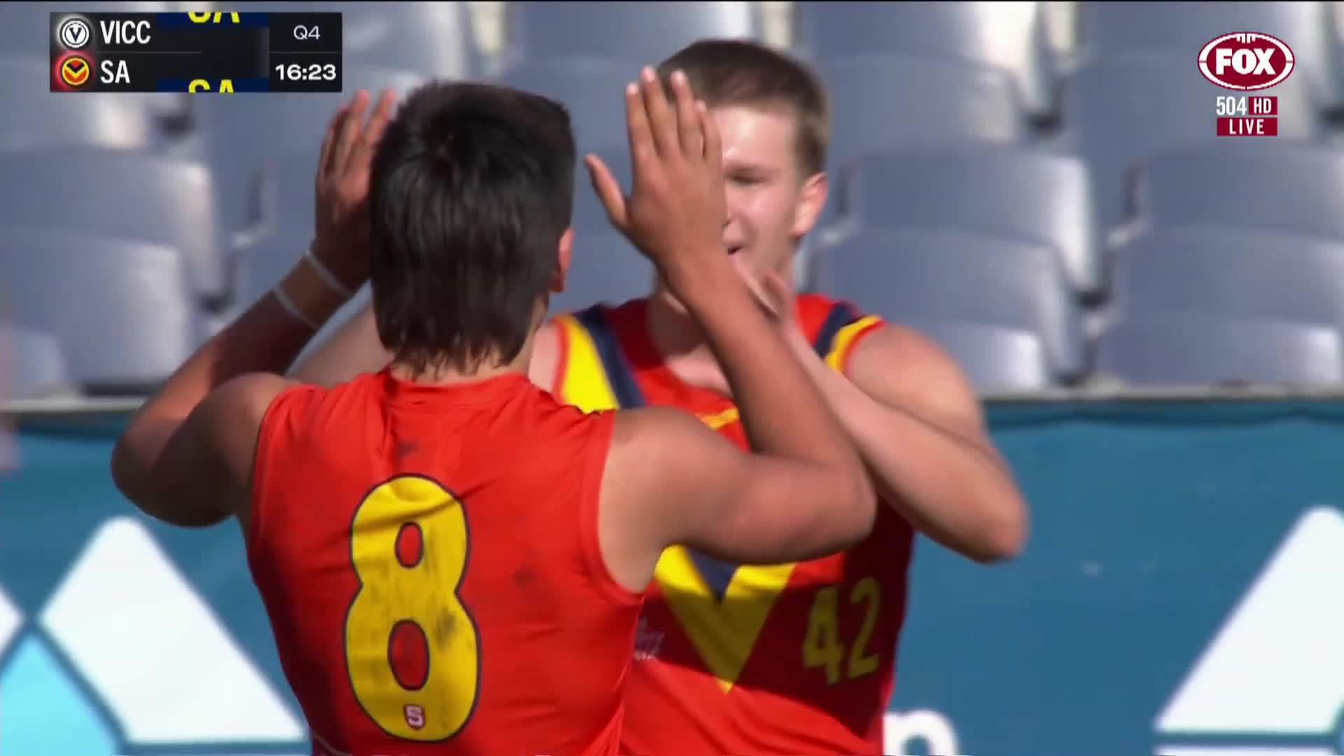 AFL on Twitter: "16-year-old Adelaide father-son prospect Tyler Welsh has kicked five goals ...