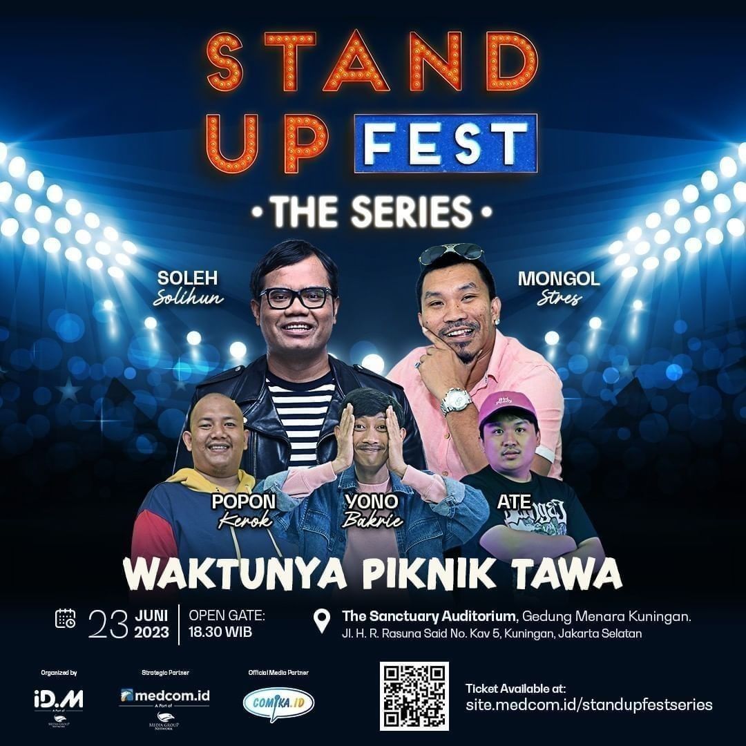 Video Stand-Up Comedy Indonesia on Twitter: "Stand-up fest "The Series" akan menghadirkan ...