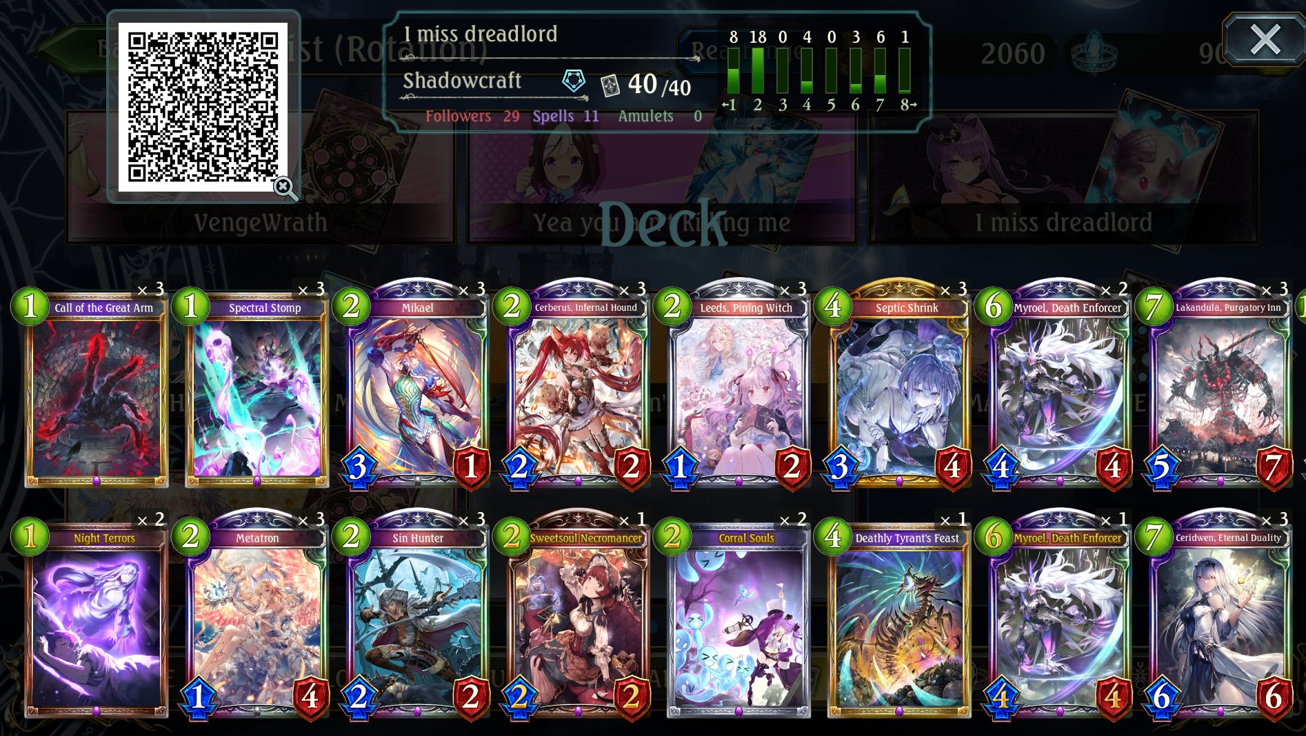 Merp on Twitter: "Managed to get a 19 win streak with Burial Shadow on my GM ranked grind stream ...