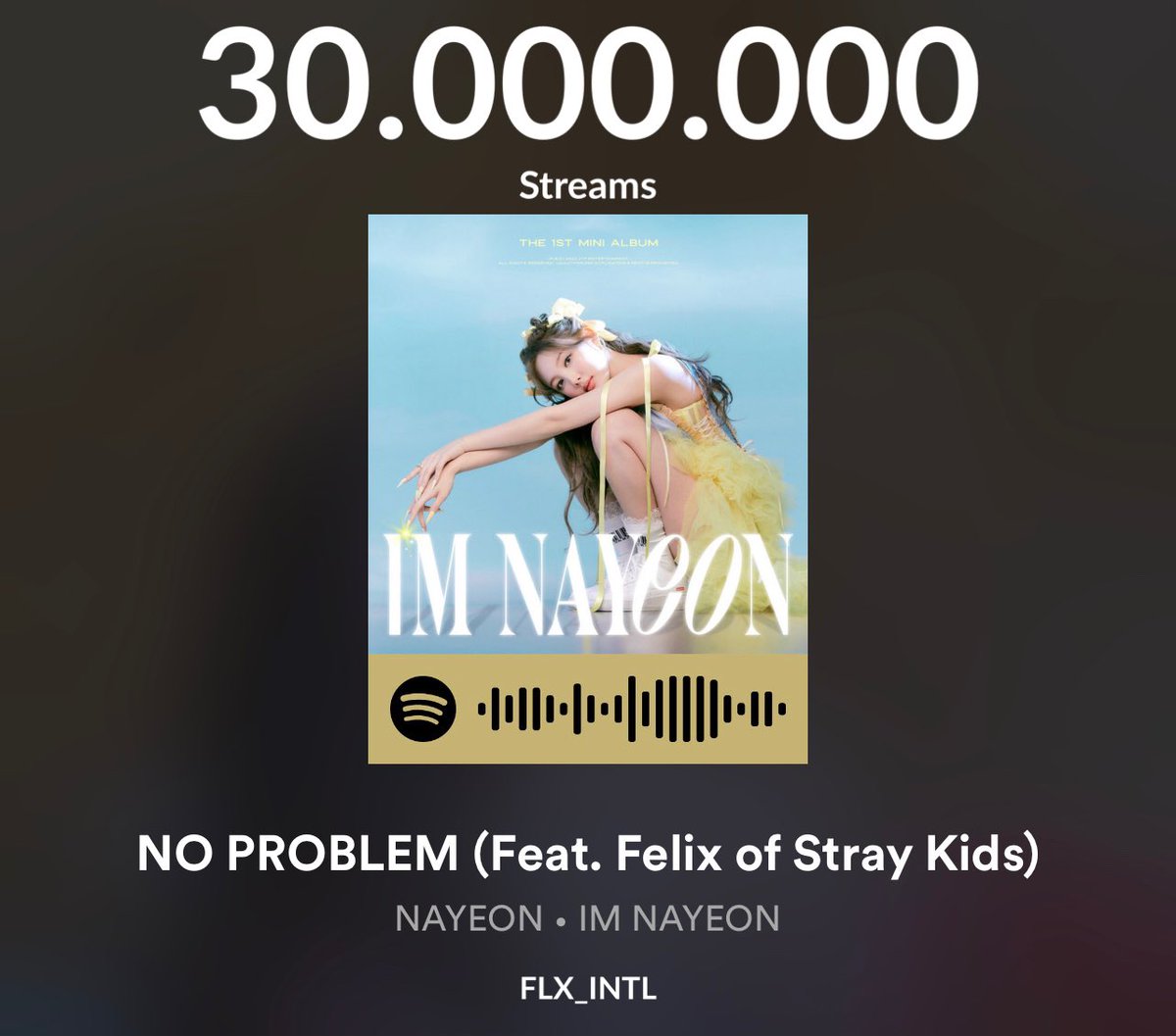 FELIX INTERNATIONAL 🩵🌐 on Twitter: "RT @FLX_INTL: "NO PROBLEM (by Nayeon ft. Felix )" has ...