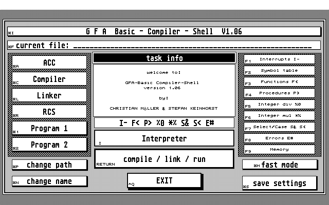 Dbug on Twitter: "Other GFA tools like GFA Artist or GFA Assembler were released, but they never ...