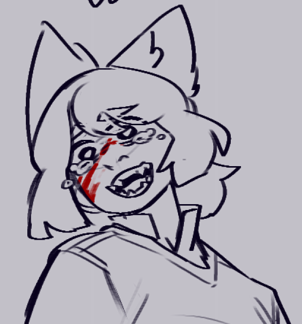 back on my old shit (foxgirl tits) again on Twitter: "i started drawing sofia and decided to ...