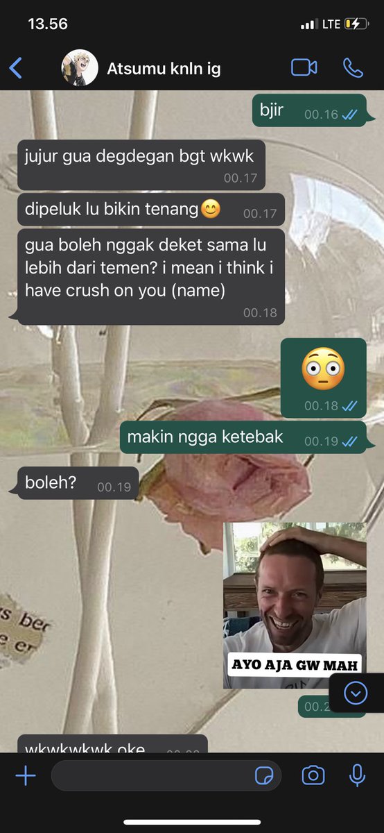 luna🌒 atsumu au on 📌 on Twitter: "19. Ayo aja gw mah"