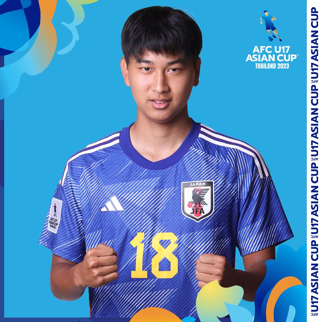 AFCアジアカップ 公式 on Twitter: "🏆AFC U17アジアカップ タイ2023 🇯🇵#U17日本代表 メンバー紹介 #⃣18 MF #中島洋太朗 サ(#ンフレッチェ広島 ユース ...