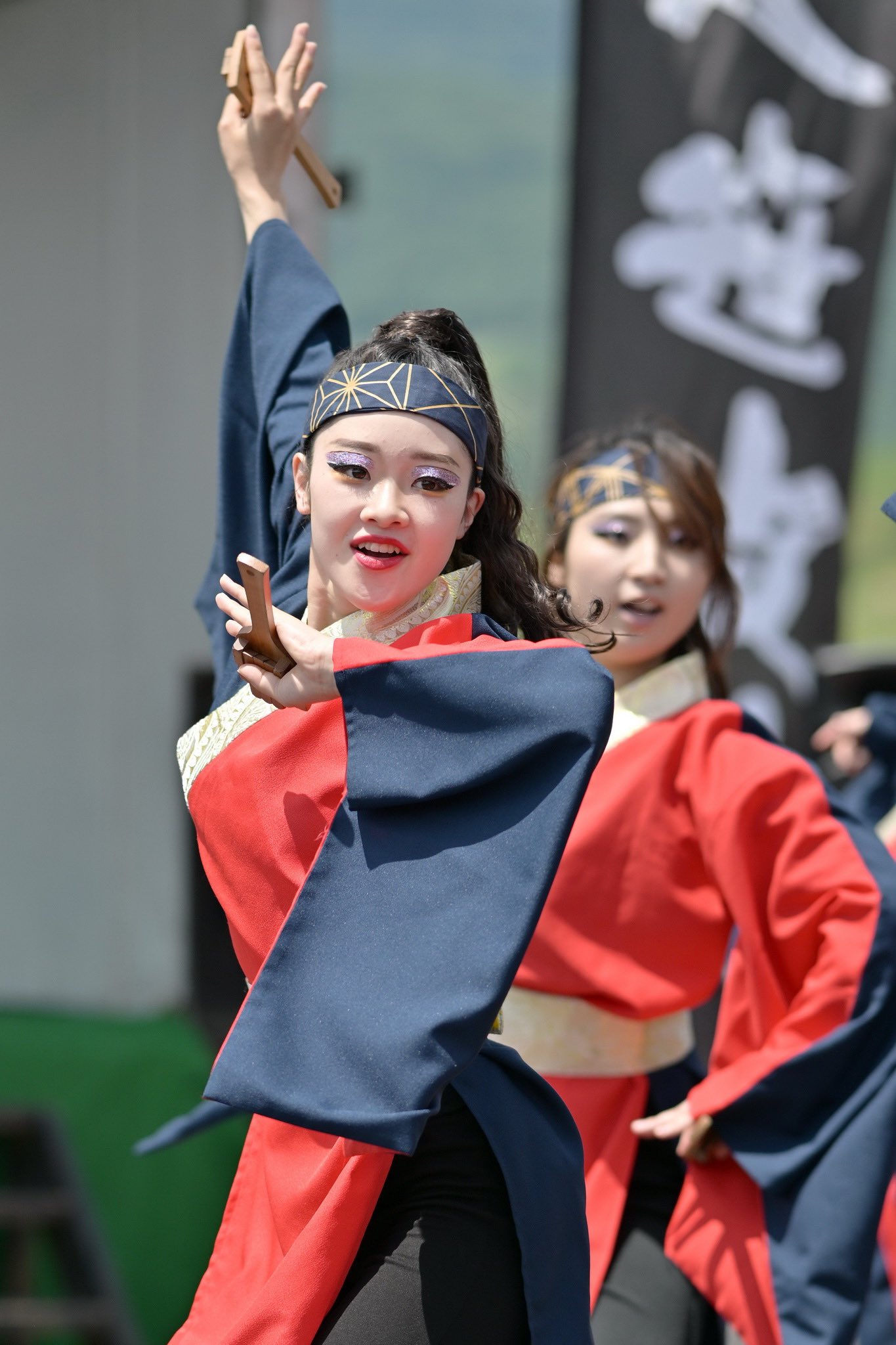 ほーりー: on Twitter: "大笹フェス in YOSAKOI 2023より 勢やさん 8 素敵な演舞ありがとうございました😊 #よさこい #大笹フェス #大笹フェス ...