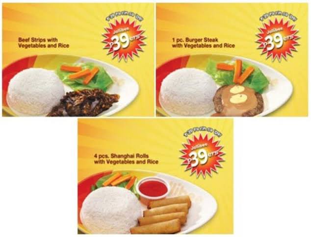Jollibee Menu 39ers