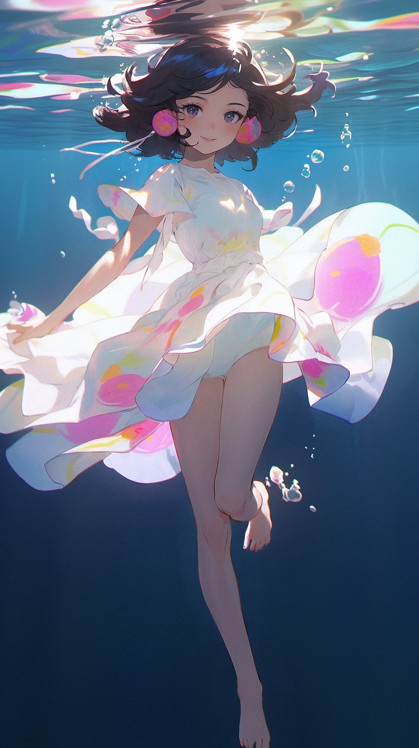 TUA | AIイラスト on Twitter: "AI papaさん10000人フォロワーさん突破おめでとうございます！ 好きな召喚物いっぱいあります。 水中テーマの一枚を投稿します ...