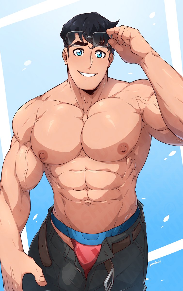 kuroshinki on Twitter: "Undressing Adventure with Clark Kent! 😏"