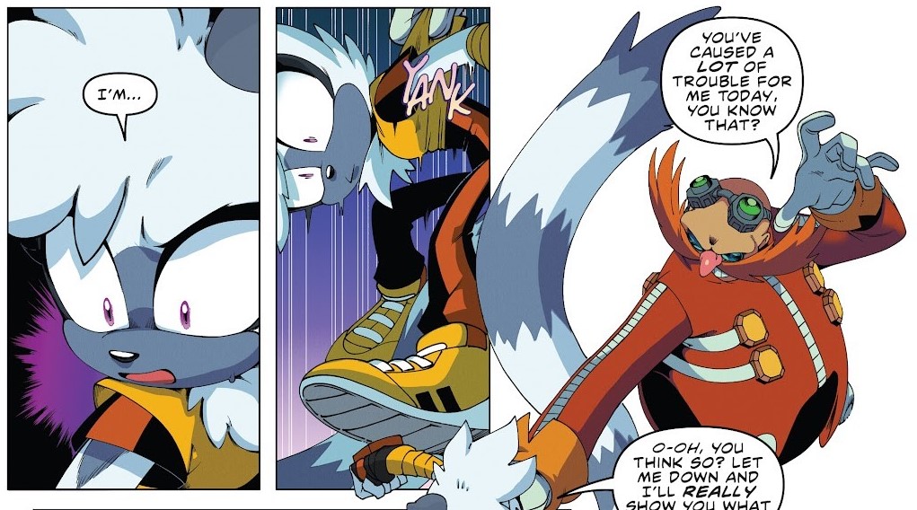 「When robots or lackeys fail, Eggman uses his built-in comman」Semi Frequent Sonic Facts 🛹🦅の漫画