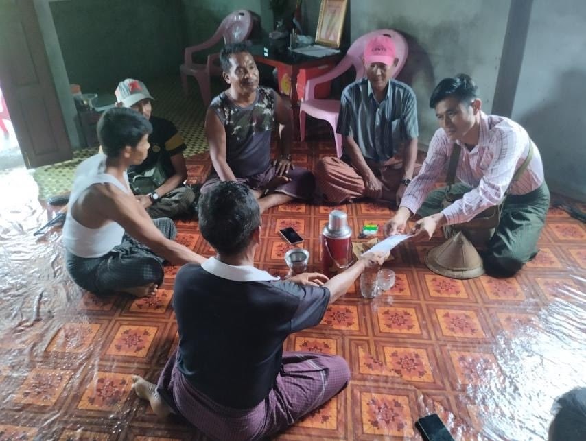 Khit Thit Media On Twitter ရေးမြို့နယ်၊ ကျောက်အိုင်ရွာကို ခလရ ၃၁ က လက
