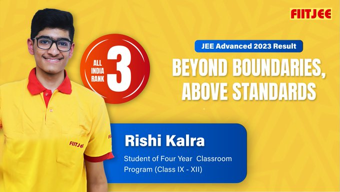 FIITJEE Mumbai on Twitter: "Gurus Guide, Students Perform, Results Speak! Prabhav Khandelwal has ...