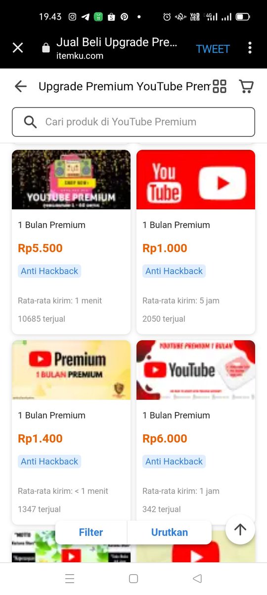 alip|KYUNGSOO TUING-TUING ERA on Twitter: "Exol kalo kalian pengen Spotify & YouTube premium ...