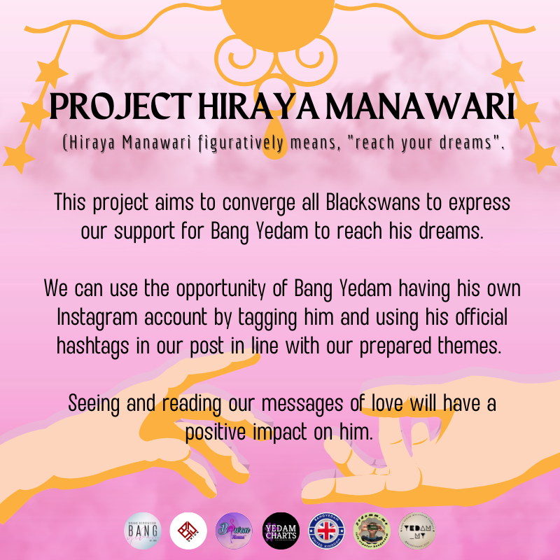 neth on Twitter: "RT @BYDUNION_: PROJECT HIRAYA MANAWARI: A project motivated to ensure that ...