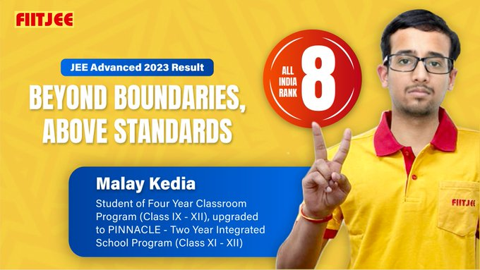 FIITJEE Mumbai on Twitter: "Gurus Guide, Students Perform, Results Speak! Prabhav Khandelwal has ...