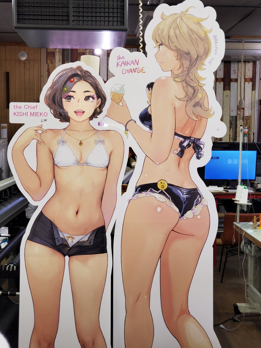 小武@女主任・岸見栄子 5巻発売中 on Twitter: "小武総本家キャラクター等身大パネルはBOOTHにてお迎えいただけます。 岸見栄子174cm等身大パネル https ...