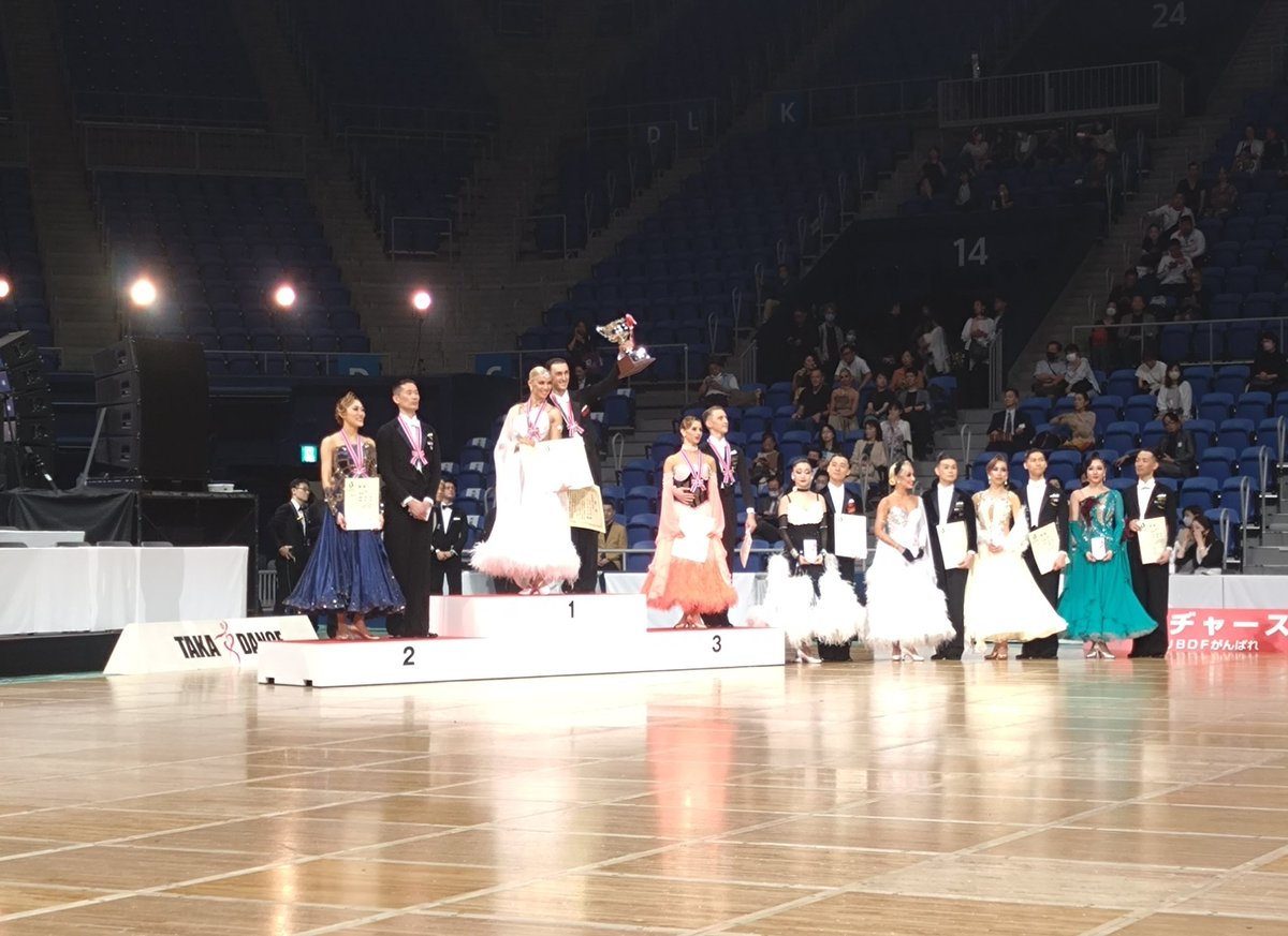 EJBDF普及広報部 on Twitter: "日本インター http://Pro.St部門 優勝 Eldar DzhafarovーAnna Sazhina 2位橋本 剛ー恩田 恵子 3位 ...