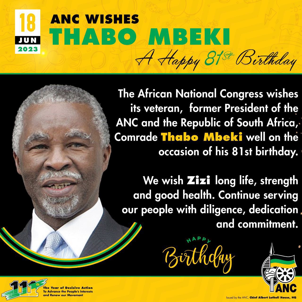 President Mbeki Quotes Former South African President Mbeki Says DR