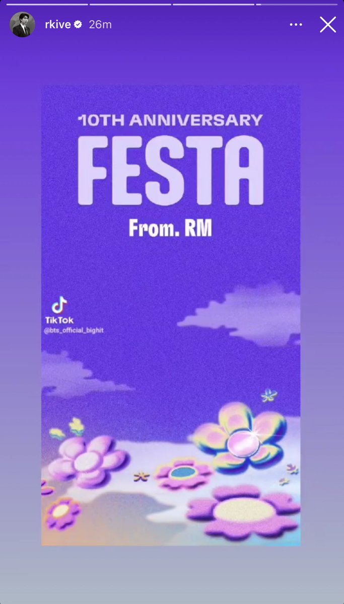 Kim Namjoon Source on Twitter: "230618 RM via instagram story Posted video from BTS Official ...