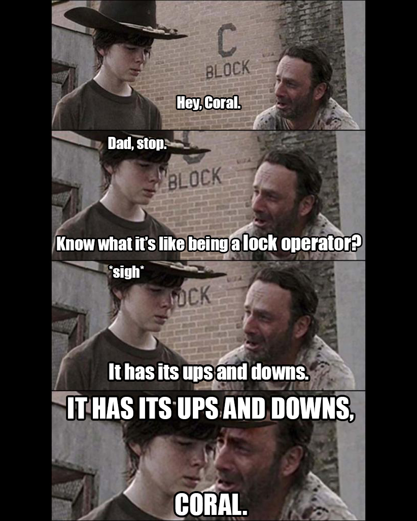 Coral Walking Dead Meme