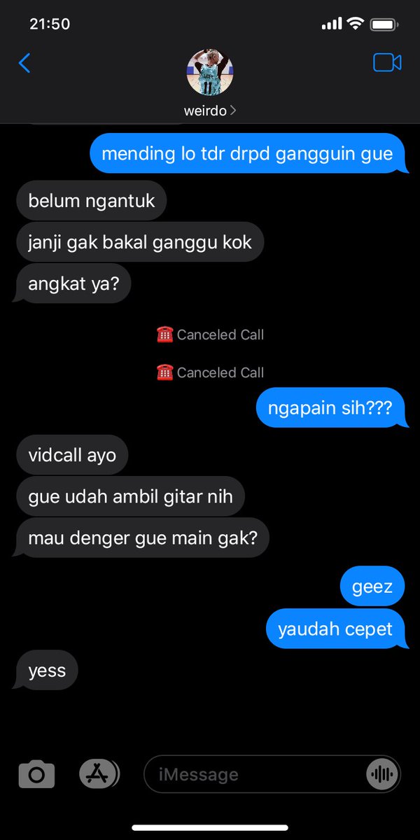 Aul 💭 on Twitter: "RT @coffeebreak0592: Gallaakkkk di luar ini sih, diajak Vcall aja langsung ...