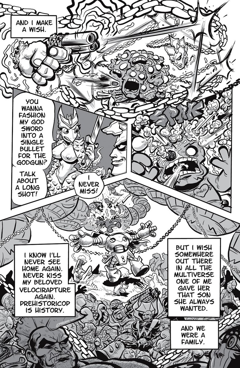 Daily Spawn Archive on Twitter: "Spawn gets parodied in Super Freaks #1 (2022). Art by ...