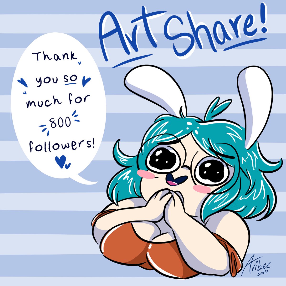 Aribee 💕 on Twitter: "Waahhh 800 followers?! (T꒳T)💕 I’m so touched every single day by all your ...