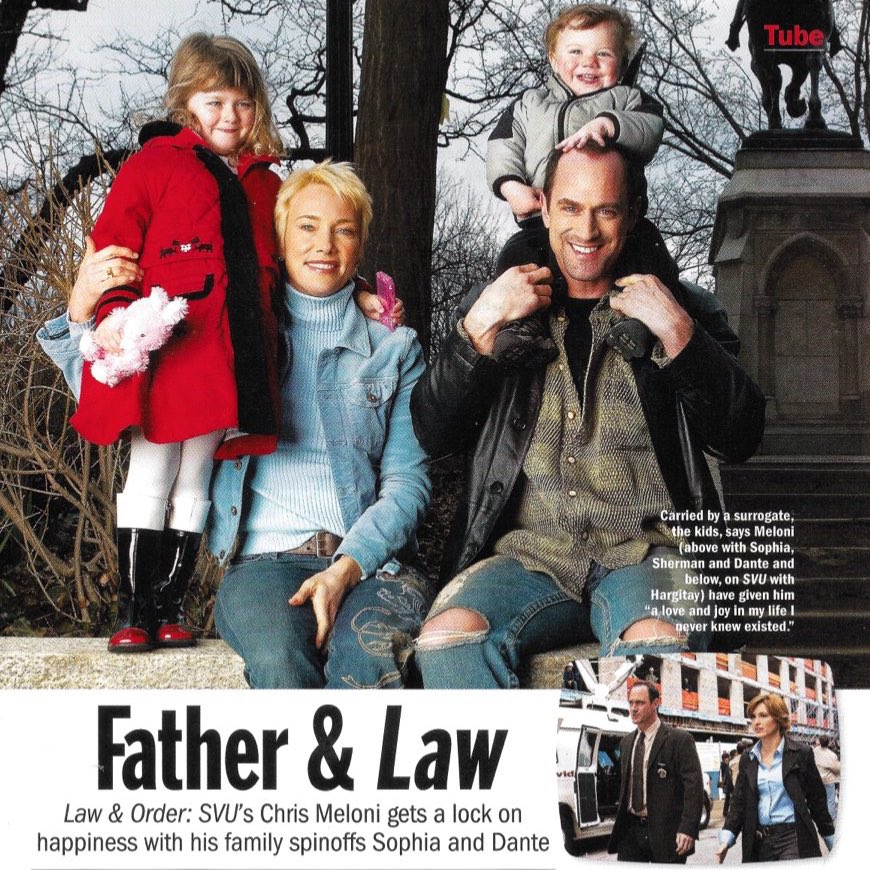 Christopher Meloni Family