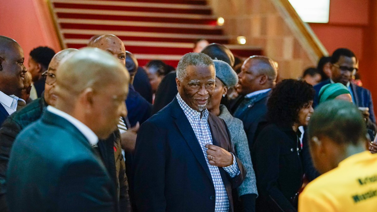 ANC SECRETARY GENERAL | Cde Mbalula on Twitter: "This afternoon we attended former President ...