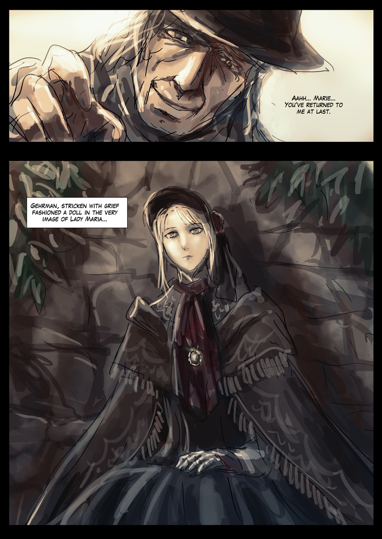 Qizeaqfile on Twitter: "Bloodborne Comic Chapter 65 (2/2)"