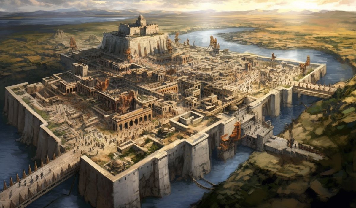 Aesthetica on Twitter: "Ancient City of Akkad, Capital of the Akkadian ...