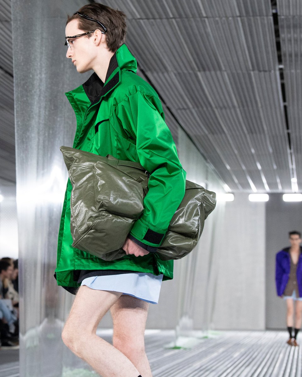 PRADA on Twitter: "Beginning with simplicity, the Prada SS24 menswear collection proposes a ...