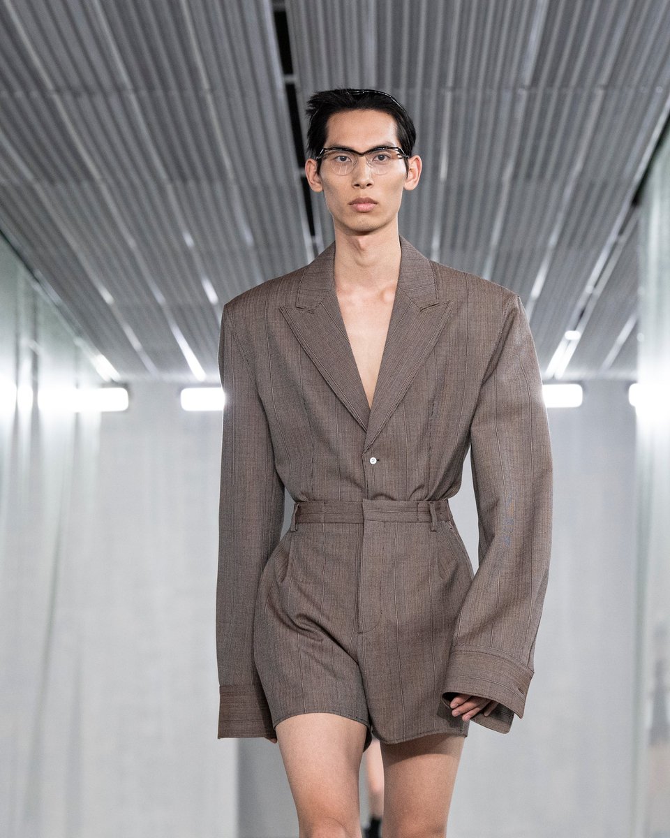 PRADA on Twitter: "Beginning with simplicity, the Prada SS24 menswear collection proposes a ...