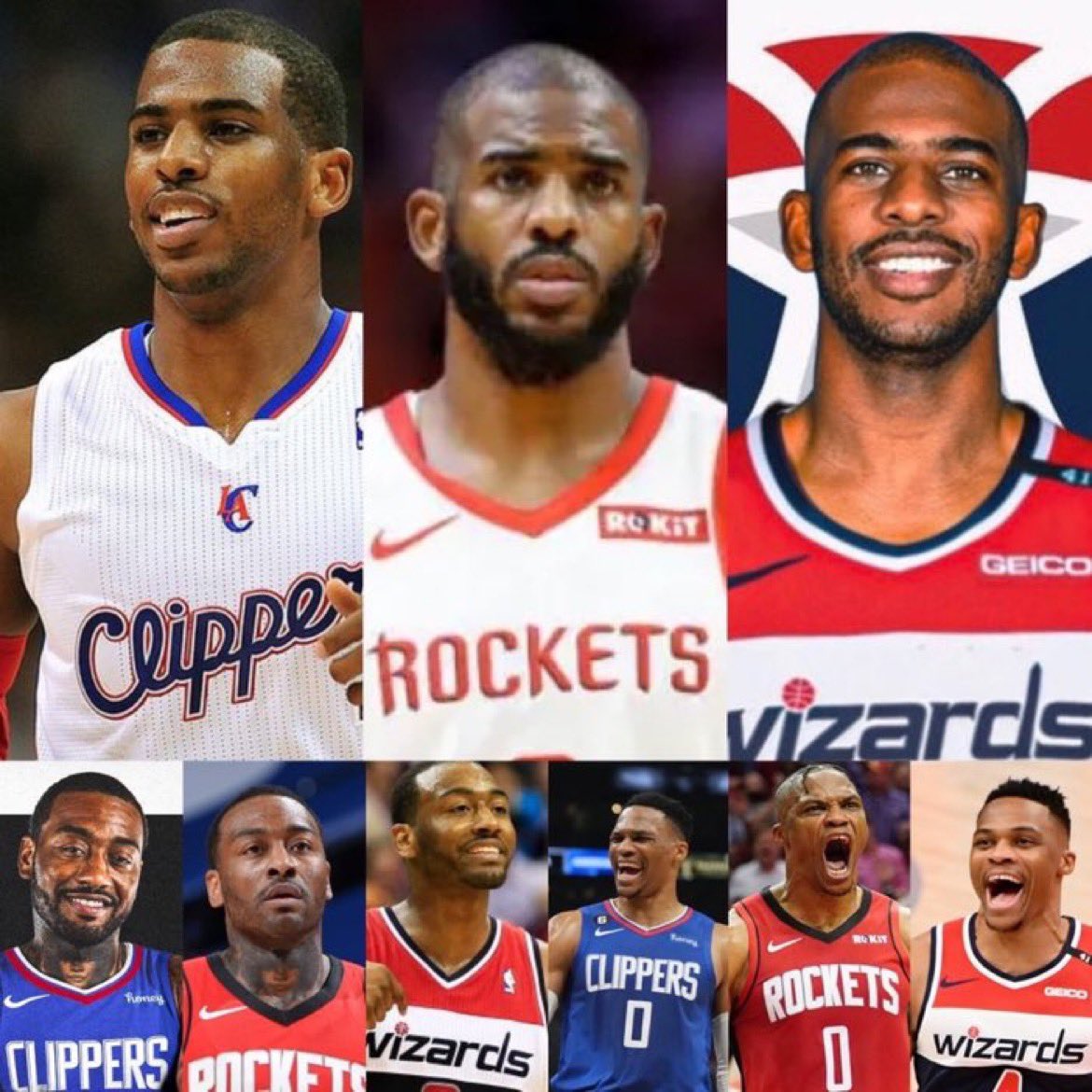 Russell Westbrook And John Wall