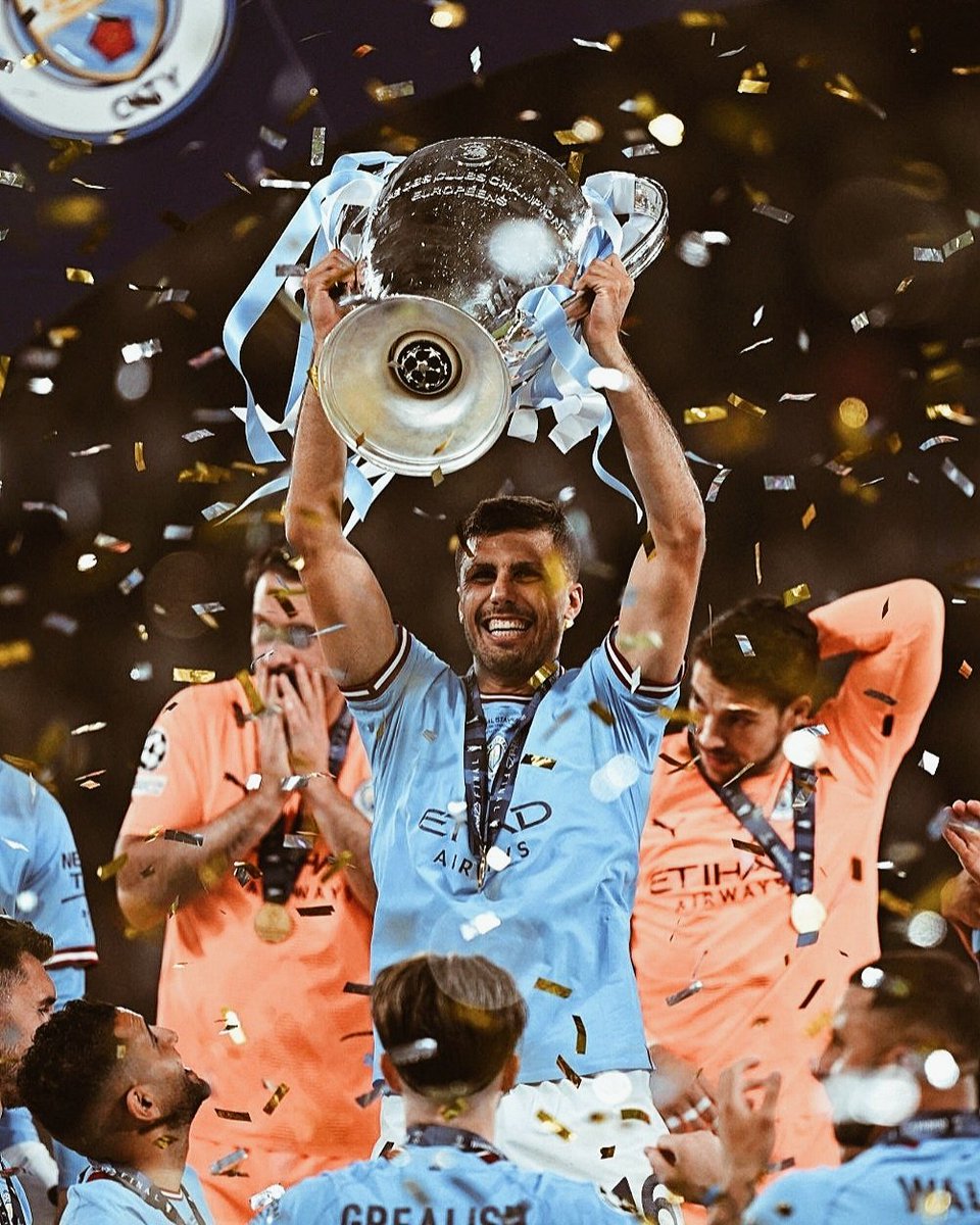 Gol de Dolberg on Twitter: "Si Modrić ganó el Balón de Oro en 2018, Rodri lo tiene que ganar en ...