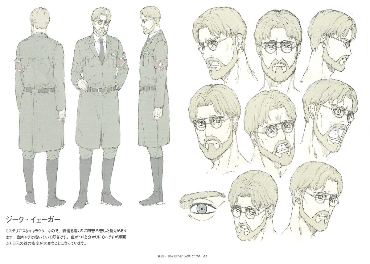 Eren Jaeger Character Design