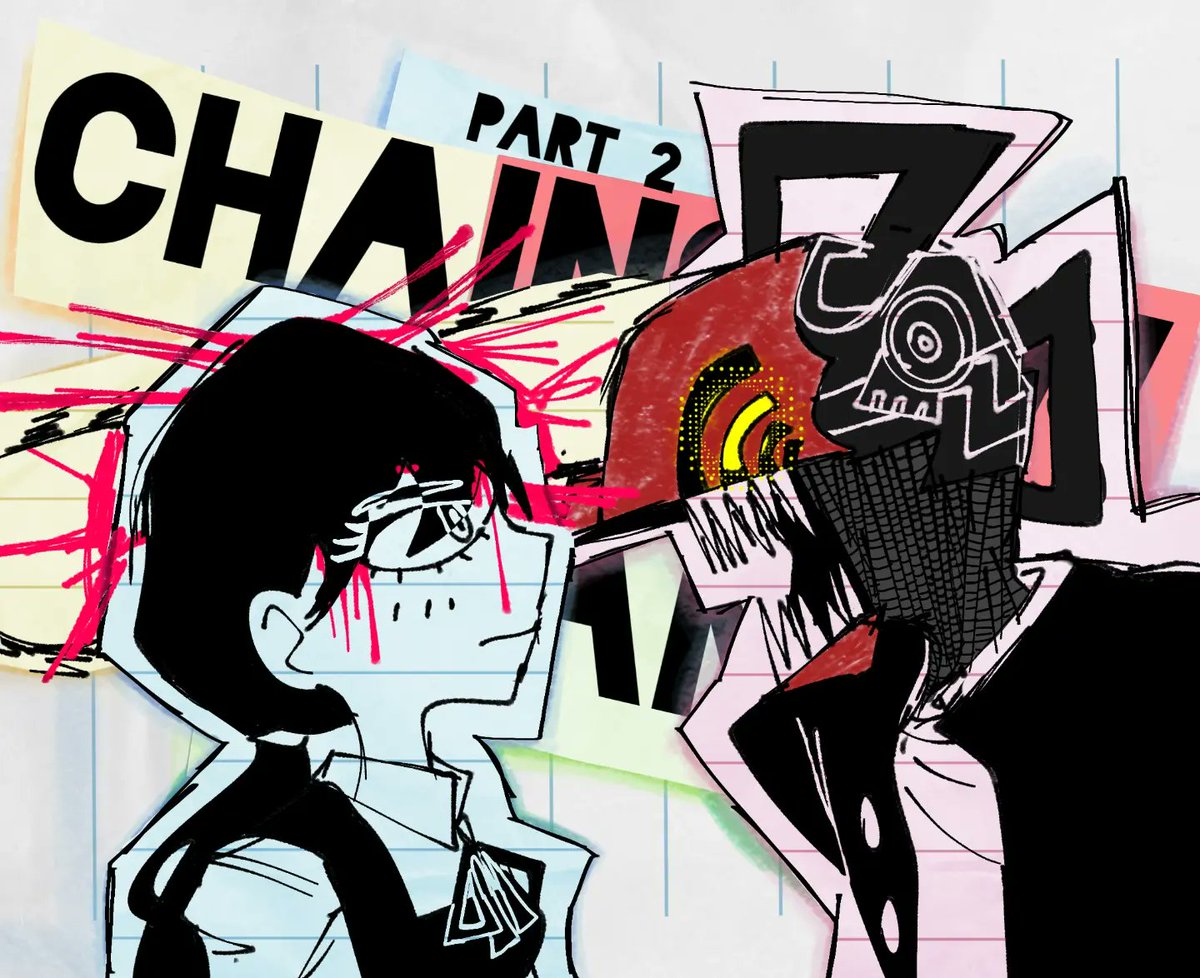 Shin TrenchKaiju (COMMS OPEN) on Twitter: "RT @FishyClown1: Feb 2023 - June 2023 #chainsawman # ...