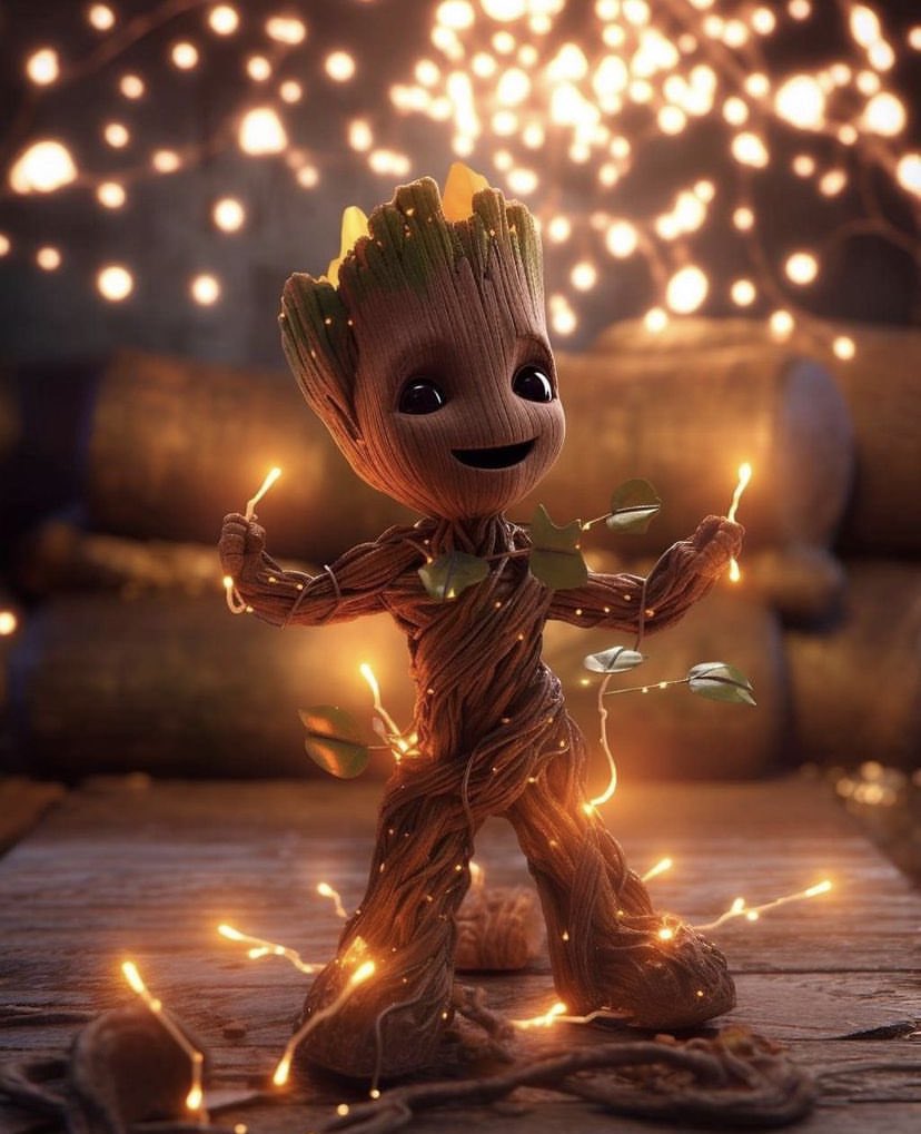 Groot Dancing Wallpaper