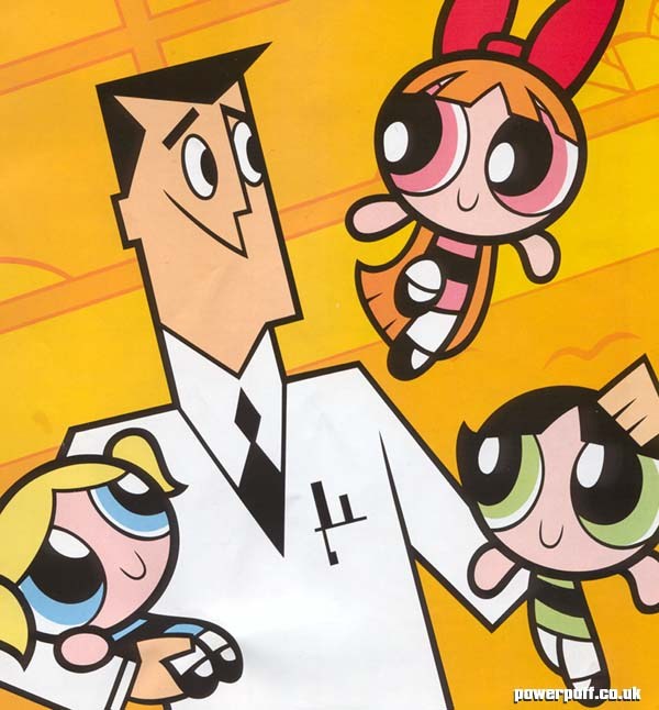 New Powerpuff Girls Professor How To Draw Professor Utonium From