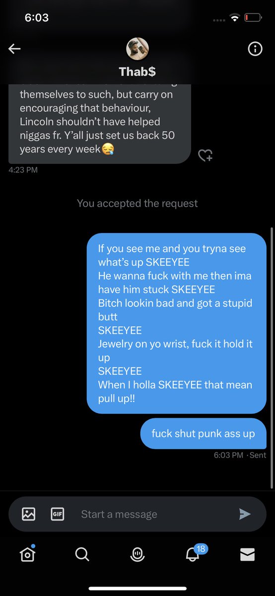 These Pussy Niggas Not Feeling Me On Twitter Fuck Outta My Dm With