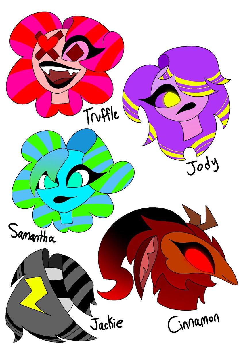 ๐lenexa๐ On Twitter Characters Are Done๐๐ These Are The Last Bit Of
