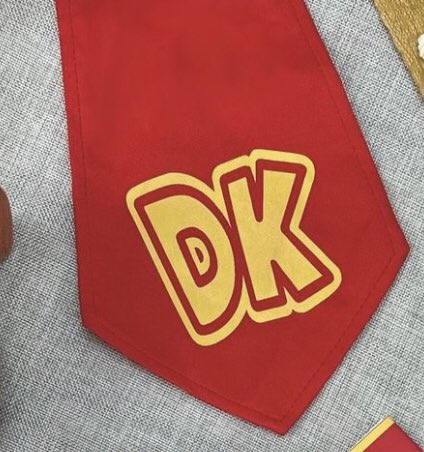 Donkey Kong Tie Logo