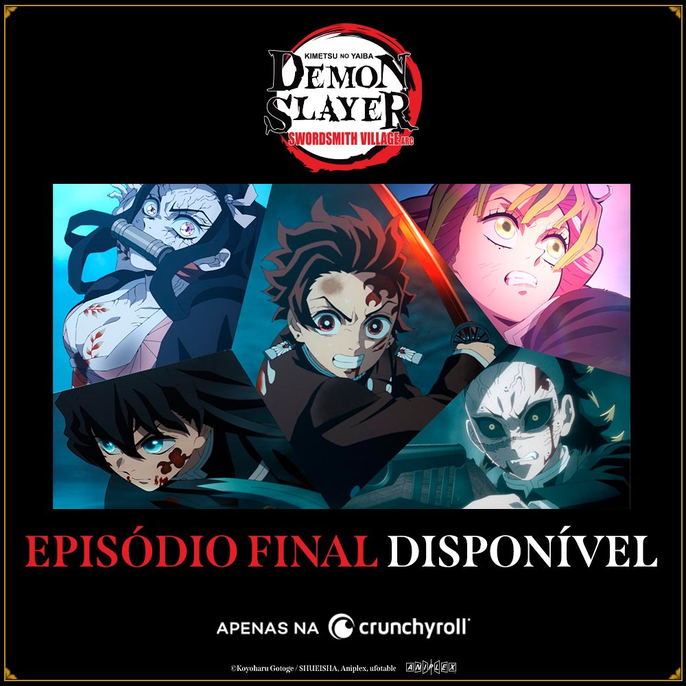 Crunchyroll Brasil On Twitter O Episódio Final De Demon Slayer