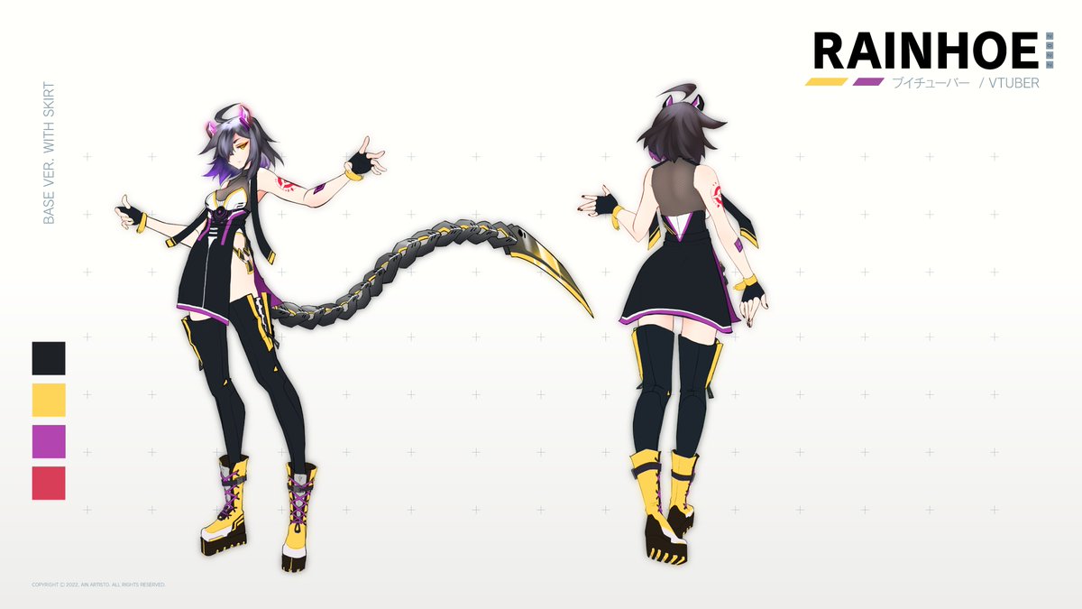 【外國 Vtuber 簡介】Rainhoe - qwert535286的創作 - 巴哈姆特