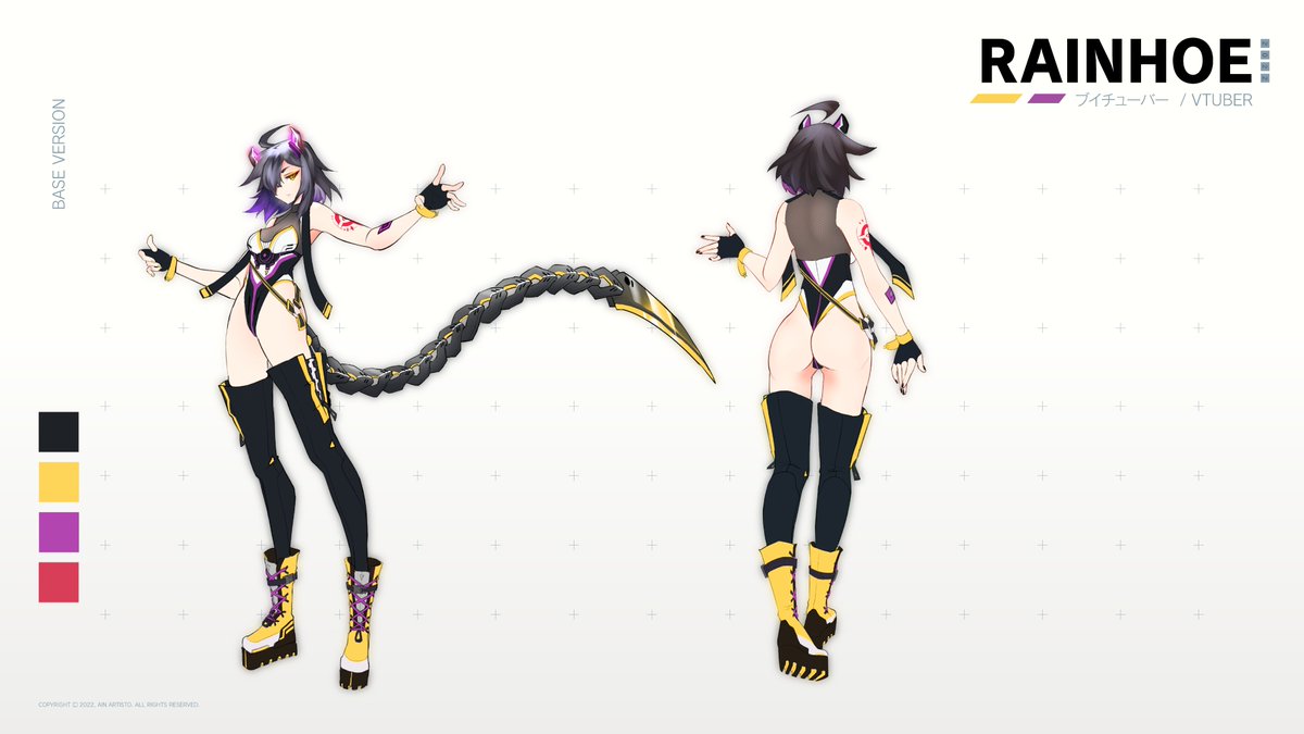 【外國 Vtuber 簡介】Rainhoe - qwert535286的創作 - 巴哈姆特