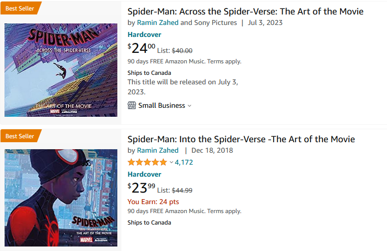 Eggs McGee🕷 on Twitter: "RT @blauereiter: All thanks to #AcrossTheSpiderVerse fans around the ...